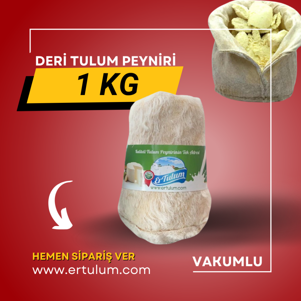 Vakumlu Deri Tulum Peyniri 1 Kg » Ertulum Peynir - Erzincan Tulum Peynir